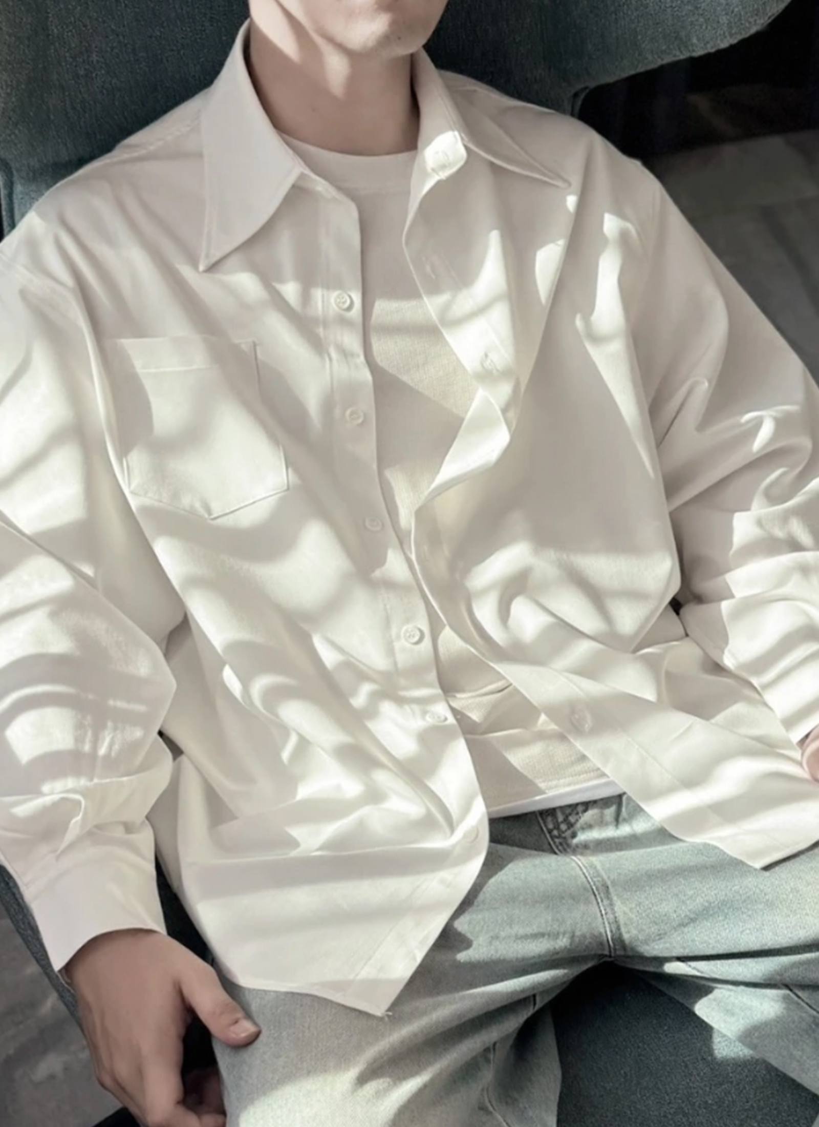 Wide Spread Collar Shirt – Dandy Cosmo